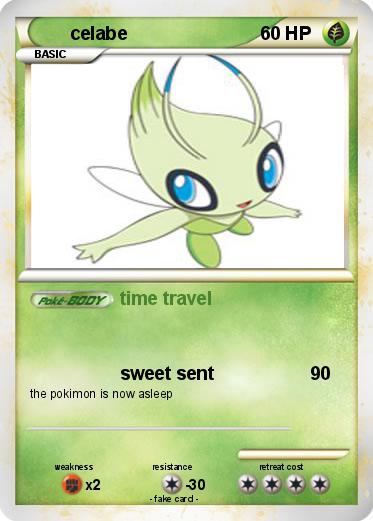 Pokémon celabe - time travel - My Pokemon Card