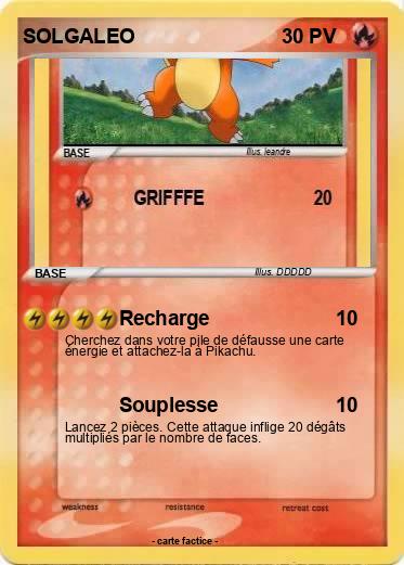 Pokémon SOLGALEO 971 971 - Recharge - Ma carte Pokémon
