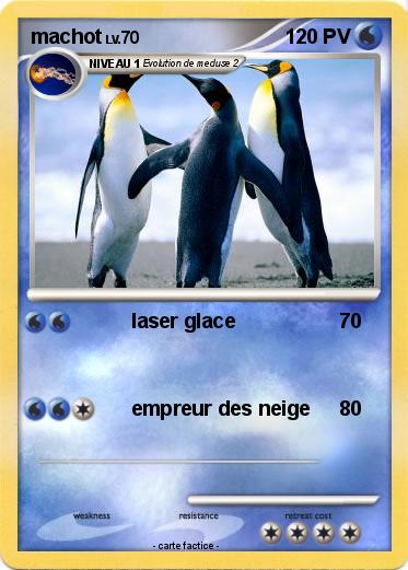Pokémon machot - laser glace - Ma carte Pokémon