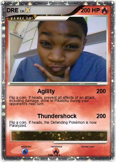 Pokémon DRE 32 32 - Agility - My Pokemon Card