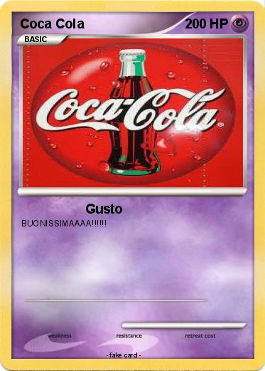 Pokémon Coca Cola 102 102 - Gusto - My Pokemon Card