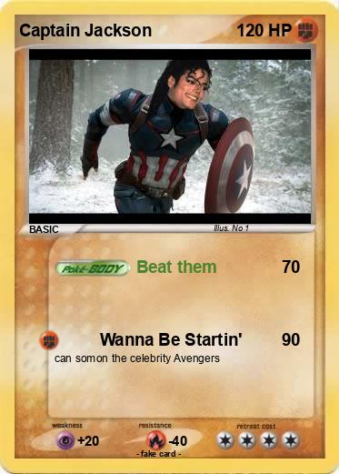 Pokémon Captain Jackson 1 1 - Beat them - My Pokemon Card