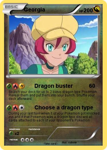 Pokémon Georgia 57 57 - Dragon buster - My Pokemon Card