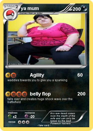 Pokémon ya mum 32 32 - Agility - My Pokemon Card