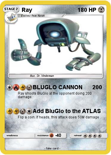Pokémon Ray 870 870 - BLUGLO CANNON - My Pokemon Card