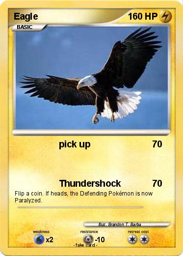 Pokémon Eagle 245 245 - pick up - My Pokemon Card