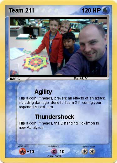 Pokémon Team 211 211 - Agility - My Pokemon Card