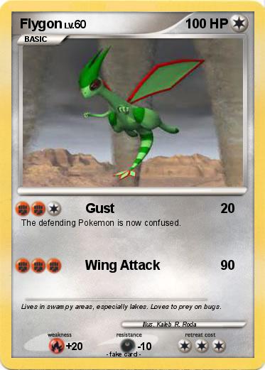 Pokémon Flygon 389 389 - Gust - My Pokemon Card