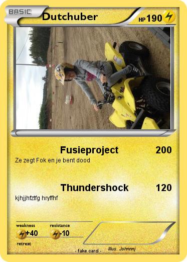 Pokémon Dutchuber 1 1 - Fusieproject - My Pokemon Card