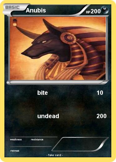 Pokémon Anubis 192 192 - bite - My Pokemon Card