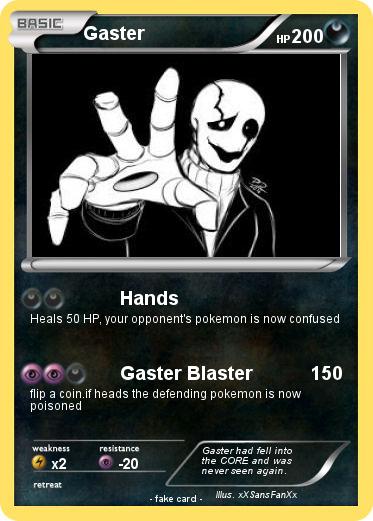 Pokémon Gaster 166 166 - Hands - My Pokemon Card
