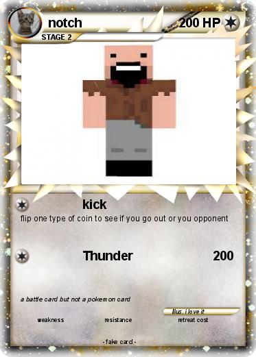 Pokémon notch 270 270 - kick - My Pokemon Card
