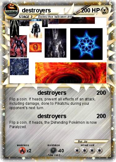 Pokémon destroyers 9 9 - destroyers - My Pokemon Card