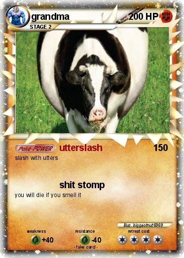 Pokémon grandma 261 261 - utterslash - My Pokemon Card