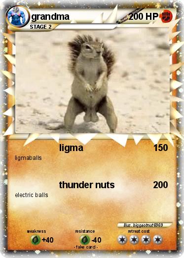 Pokémon grandma 262 262 - ligma - My Pokemon Card