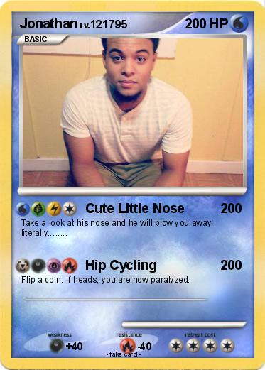Pokémon Jonathan 454 454 - Cute Little Nose - My Pokemon Card