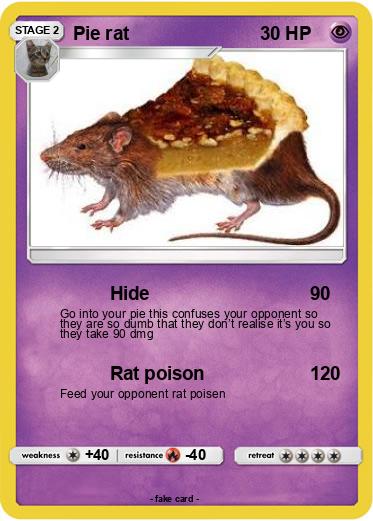 Pokémon Pie rat 1 1 - Hide - My Pokemon Card