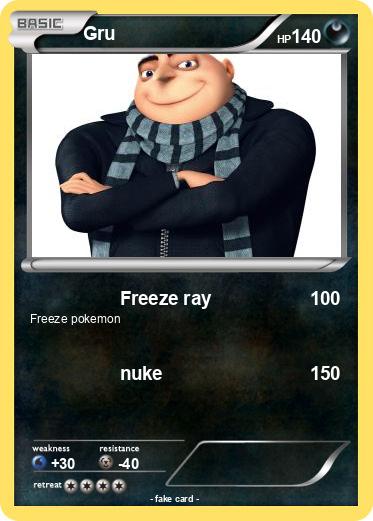 Pokémon Gru 327 327 - Freeze ray - My Pokemon Card