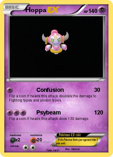 Pokémon Hoppa 10 10 - Confusion - My Pokemon Card