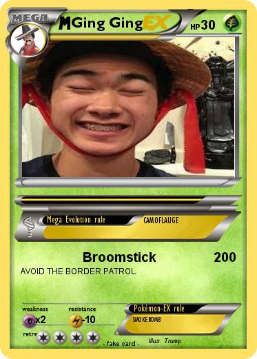 Pokémon Ging Ging 3 3 - Broomstick - My Pokemon Card