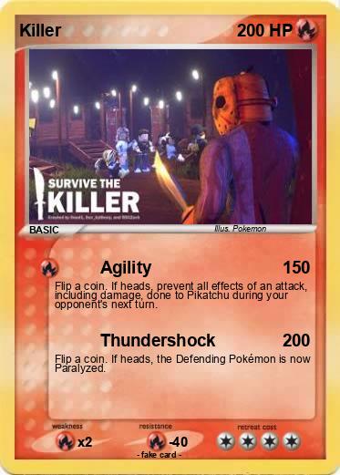 Pokémon Killer 4980 4980 - Agility - My Pokemon Card