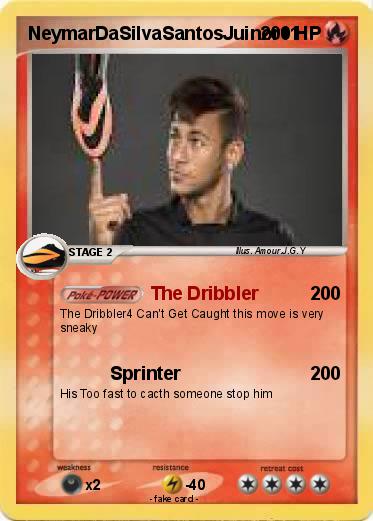 Pokémon NeymarDaSilvaSantosJuinor11 - The Dribbler - My Pokemon Card