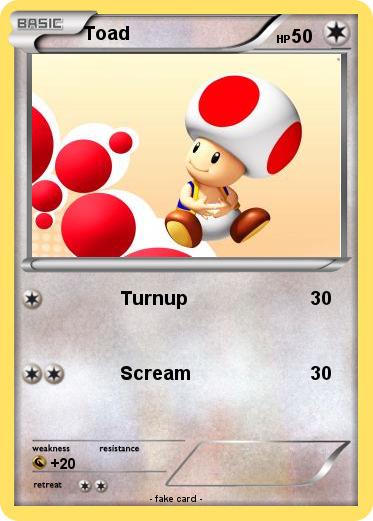 Pokémon Toad 1298 1298 - Turnup - My Pokemon Card