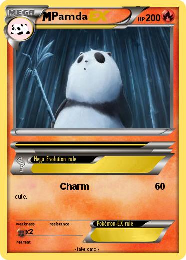 Pokémon Pamda - Charm - My Pokemon Card