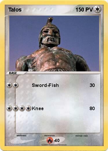 Pokémon Talos - Sword-Fish - Ma carte Pokémon