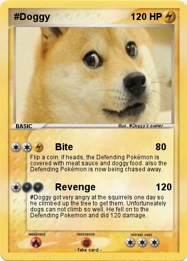 Pokémon Doggy 274 274 - Bite - My Pokemon Card