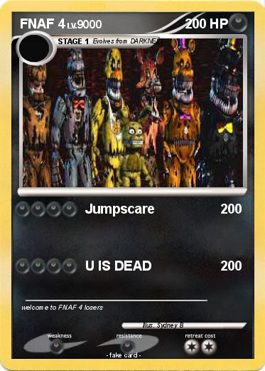 Pokémon FNAF 4 16 16 - Jumpscare - My Pokemon Card