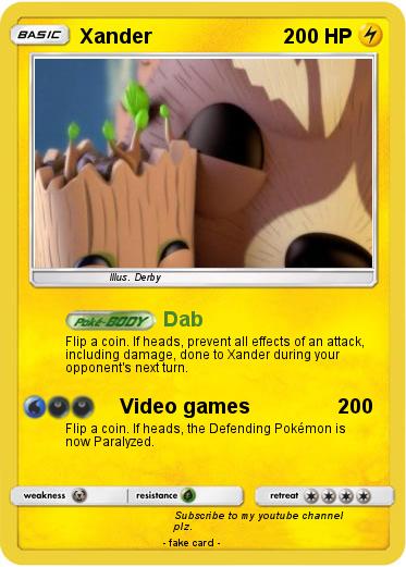 Pokémon Xander 114 114 - Dab - My Pokemon Card