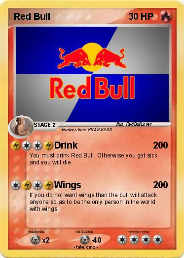 Pokémon Red Bull 127 127 - Drink - My Pokemon Card