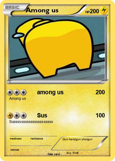 Pokémon Among us 587 587 - among us - My Pokemon Card