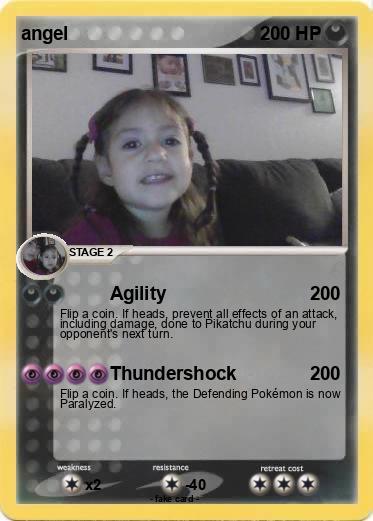 Pokémon angel 1102 1102 - Agility - My Pokemon Card