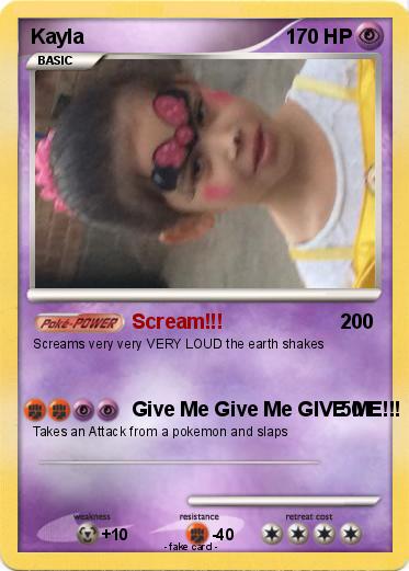 Pokémon Kayla 149 149 - Scream!!! - My Pokemon Card