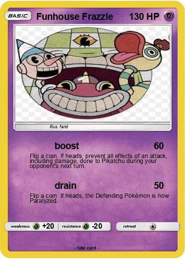 Pokémon Funhouse Frazzle - boost - My Pokemon Card