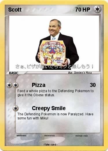 Pokémon Scott 237 237 - Pizza - My Pokemon Card