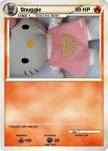 Pokémon Snuggie 5 5 - My Pokemon Card