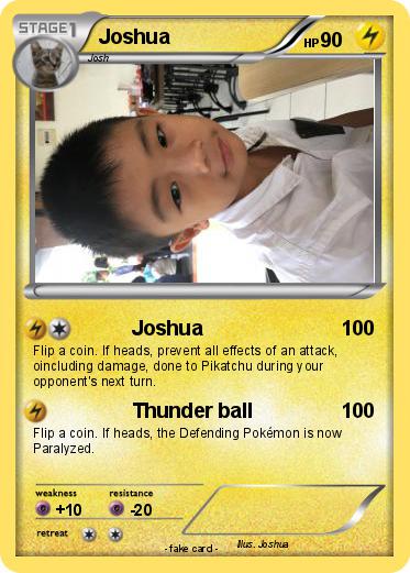 Pokémon Joshua 484 484 - Joshua - My Pokemon Card