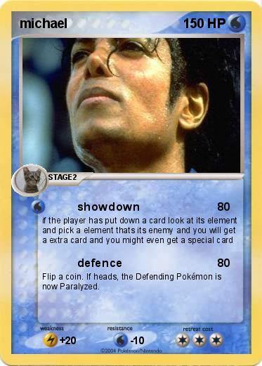 Pokémon michael 686 686 - showdown - My Pokemon Card