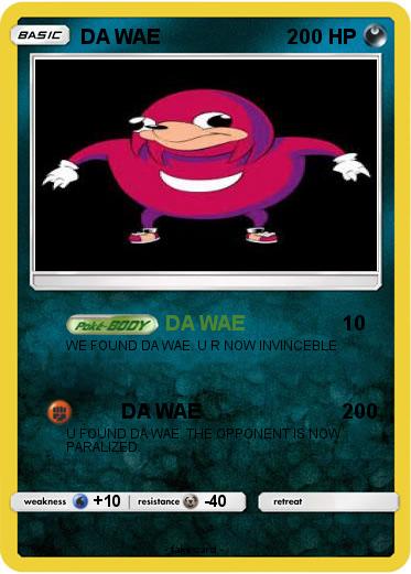 Pokémon DA WAE 3 3 - DA WAE - My Pokemon Card