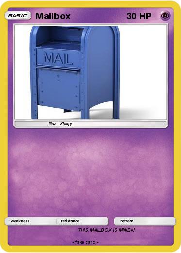 Pokémon Mailbox 4 4 - My Pokemon Card