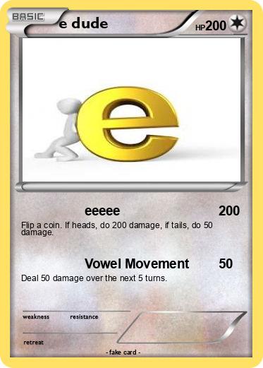 Pokémon e dude 2 2 - eeeee - My Pokemon Card