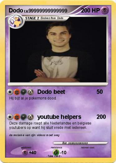 Pokémon Dodo 220 220 - Dodo beet - My Pokemon Card