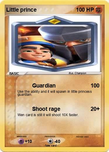 Pokémon Little prince - Guardian - My Pokemon Card