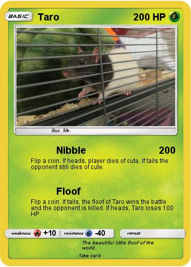 Pokémon Taro 21 21 - Nibble - My Pokemon Card