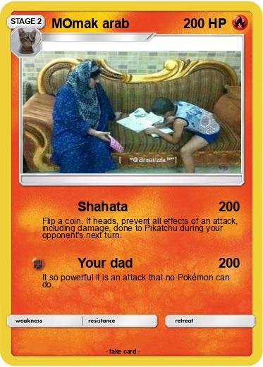 Pokémon MOmak arab - Shahata - My Pokemon Card