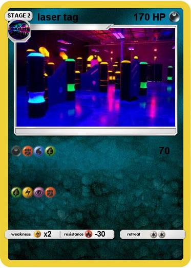 Pokémon laser tag 5 5 - My Pokemon Card