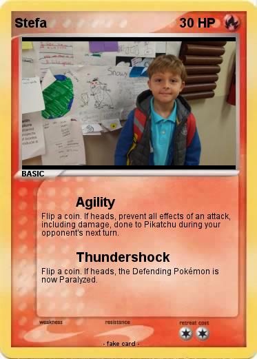 Pokémon Stefa - Agility - My Pokemon Card